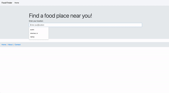 food-finder | App that consumes external Yelp API using Node, Express ...
